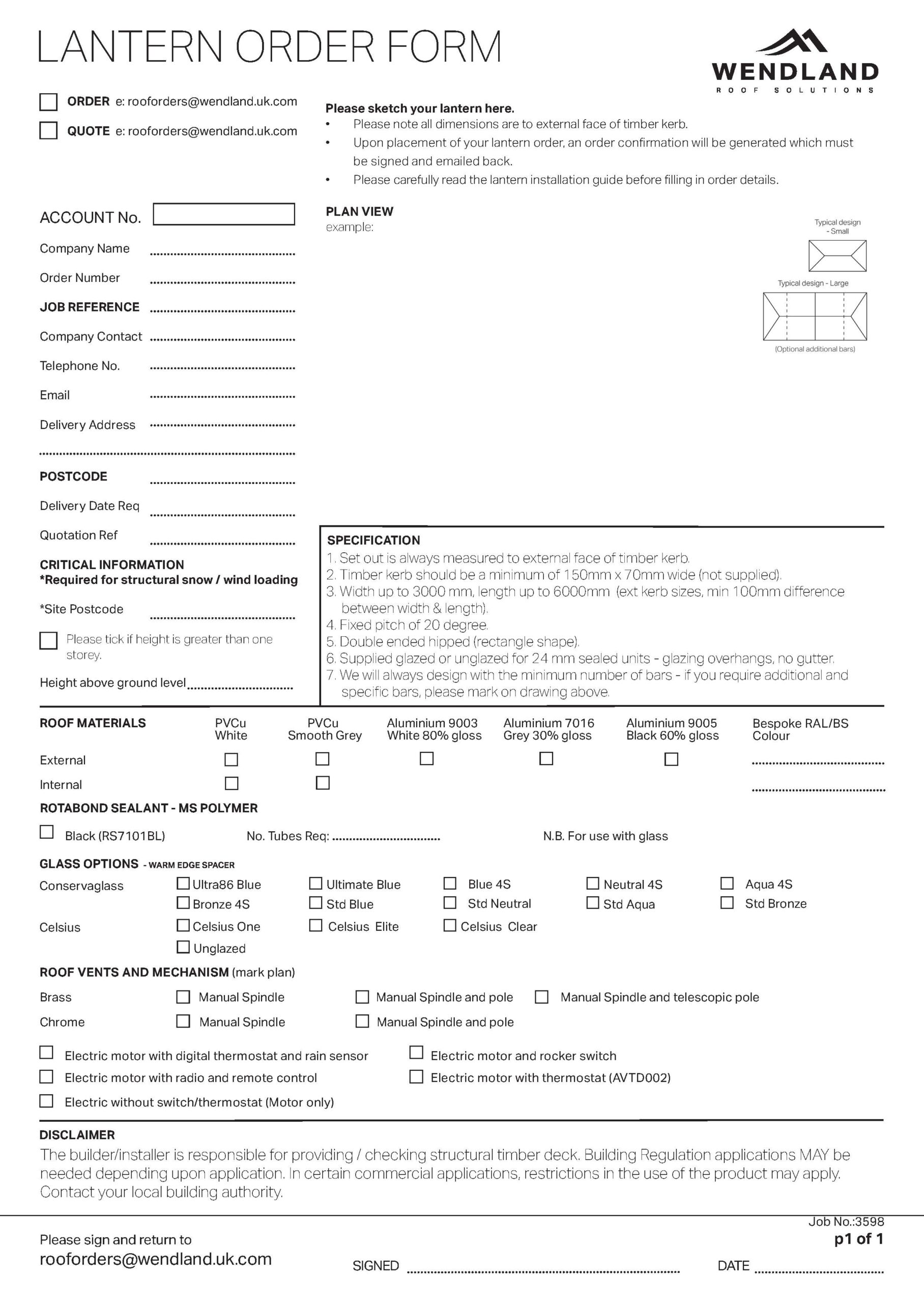 Trade Downloads - Wendland UK